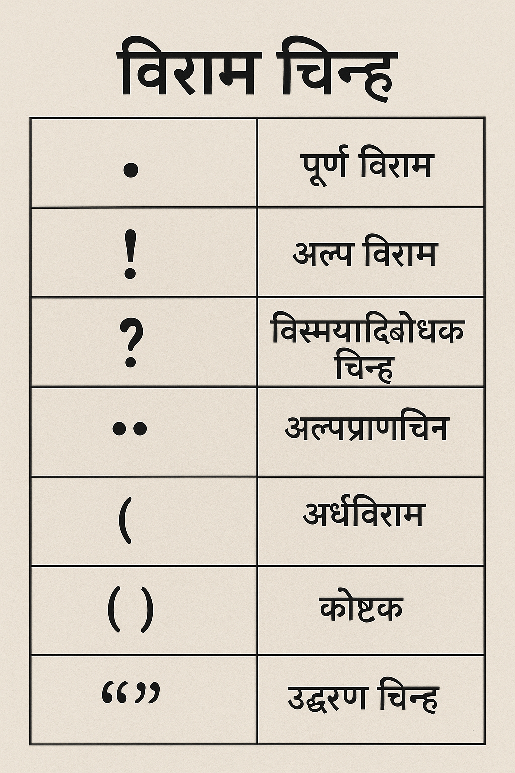 Viram Chinh: In Hindi Grammar 50+ Free MCQS परिभाषा, उदाहरण और महत्व