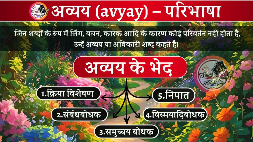 Avaya ( अव्यय ) 100+ pyqs and mcqs download free pdf
